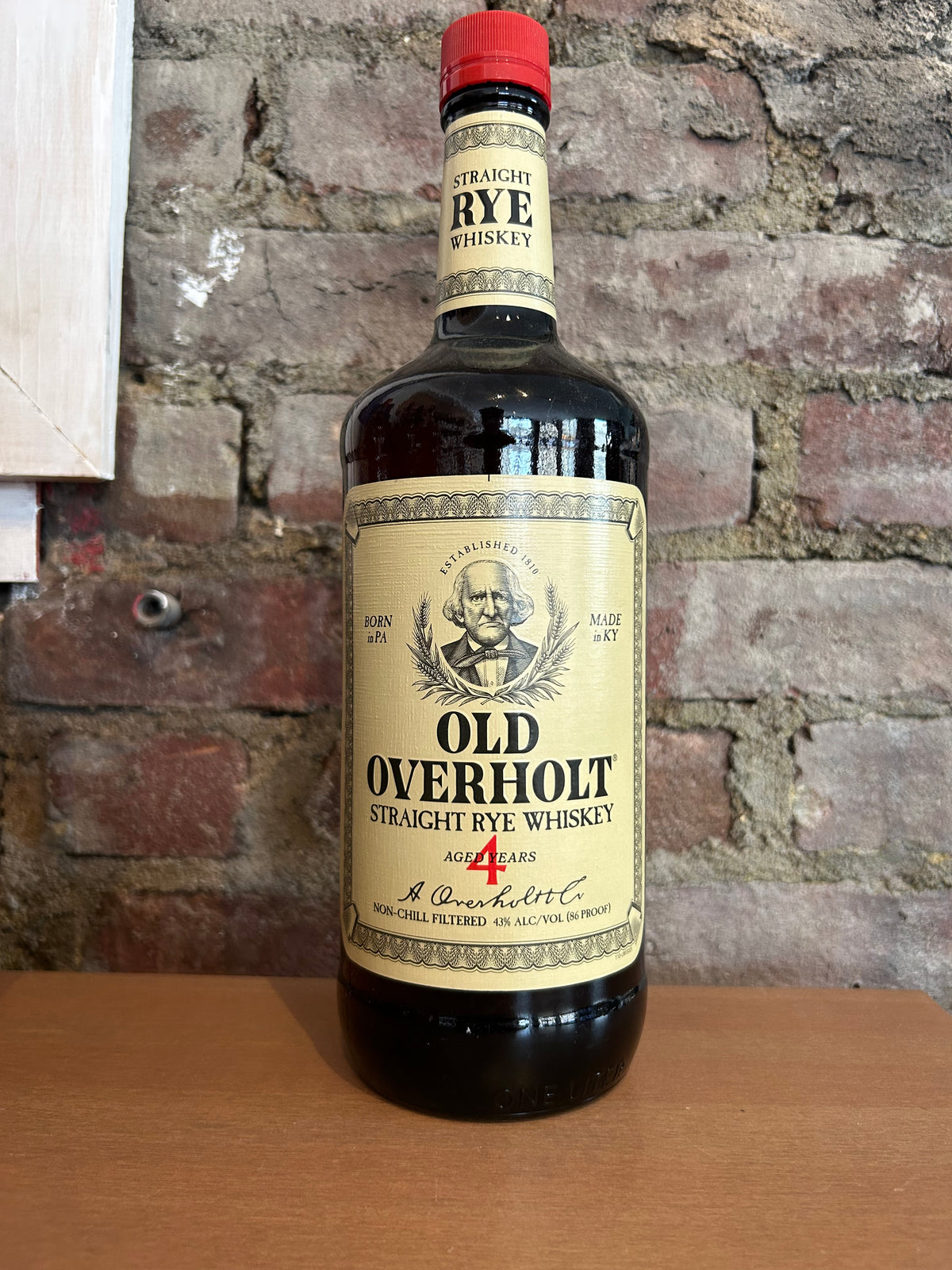 Old Overholt, Rye Whiskey (Kentucky, USA) 1L